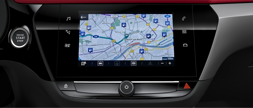 Multimedia Navi Pro 7 colos érintőképernyővel - Opel navigációs rendszerek